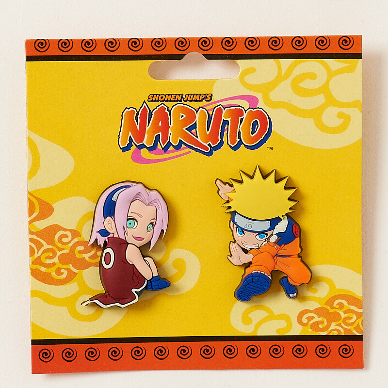 Naruto and Sakura Pins - Tokyo Otaku Mode (TOM)