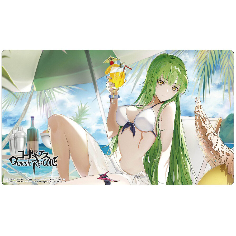 Code Geass: Genesic Re;CODE Rubber Desk Mat Collection C.C.: Swimsuit Ver. - Tokyo Otaku Mode (TOM)