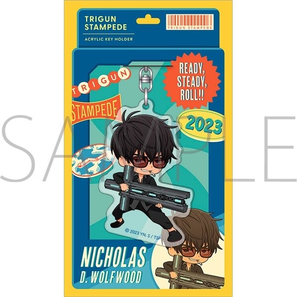 Trigun Stampede Chibi Character Acrylic Keychain - Tokyo Otaku Mode (TOM)