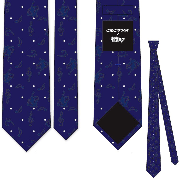 Hatsune Miku Blue Collaboration Necktie - Tokyo Otaku Mode (TOM)