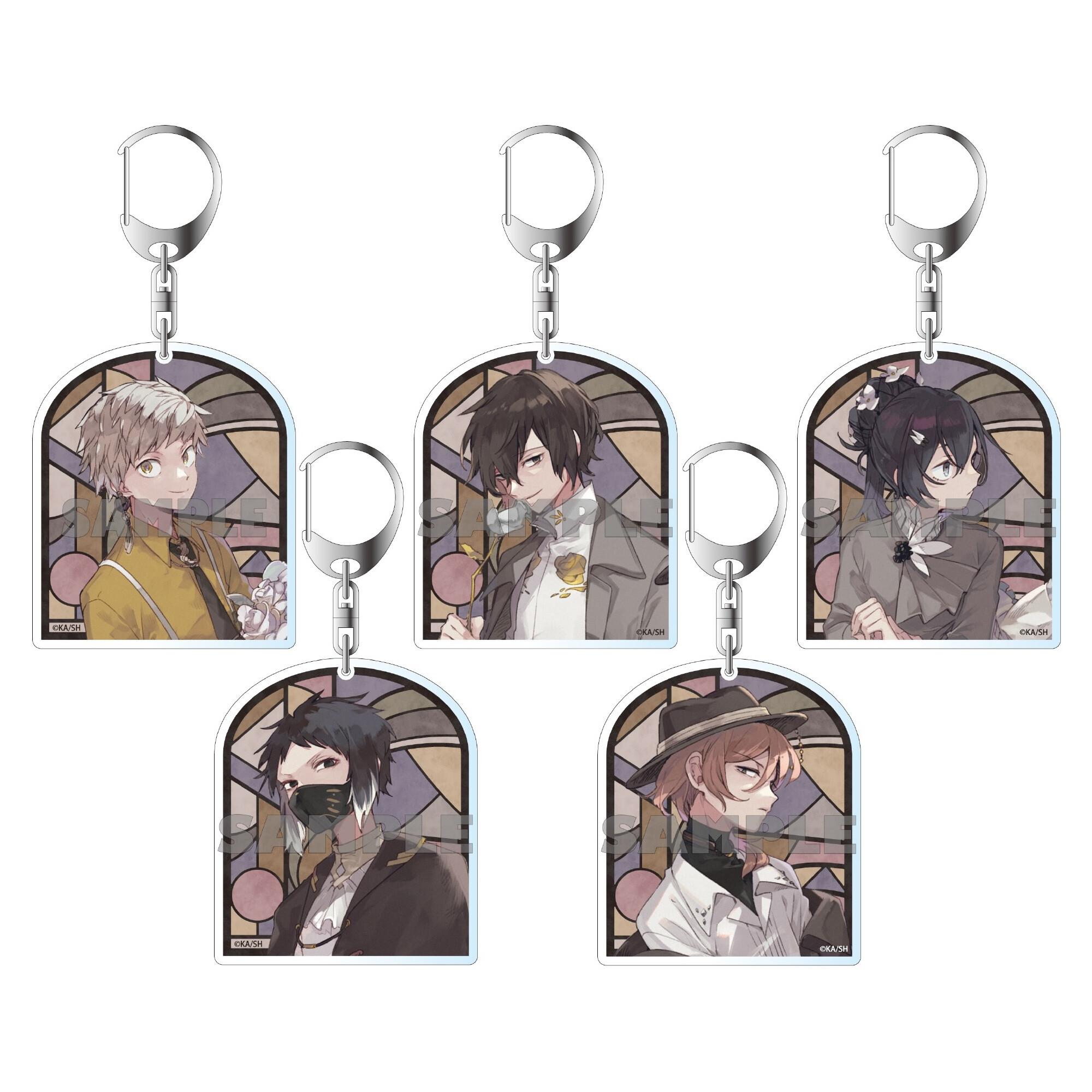 Bungo Stray Dogs Sango Harukawa Illustration Acrylic Keychain (Re-run ...