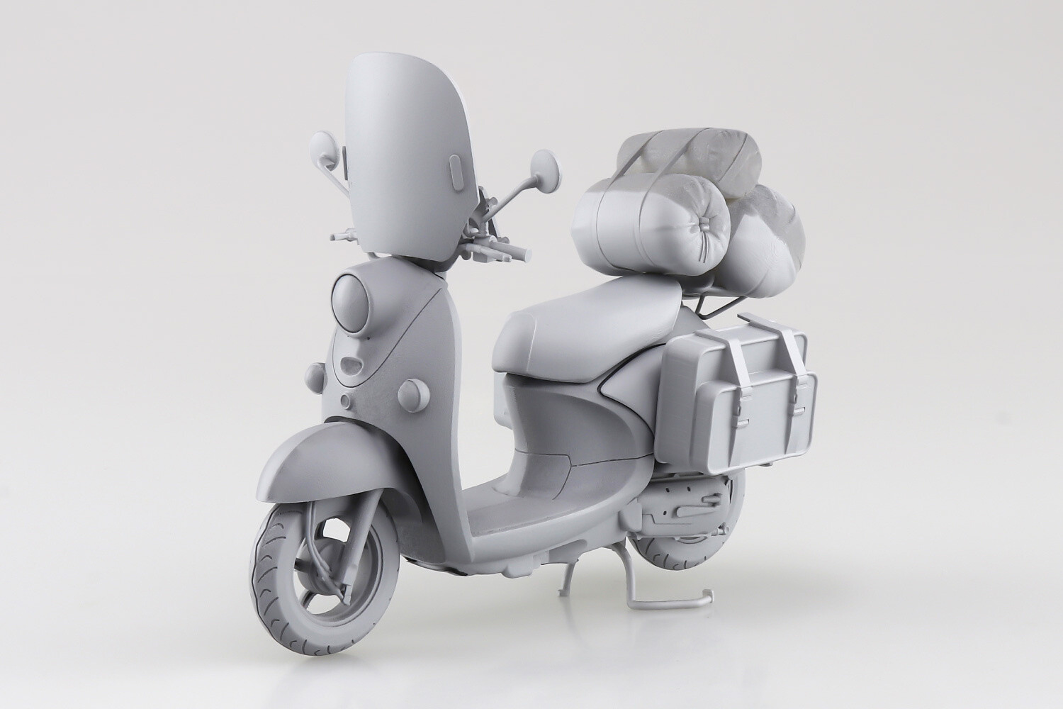 The Bike No. YU-01 Laid-Back Camp Season 3 Rin Shima's Scooter 1/12 Scale Plastic Model Kit ...