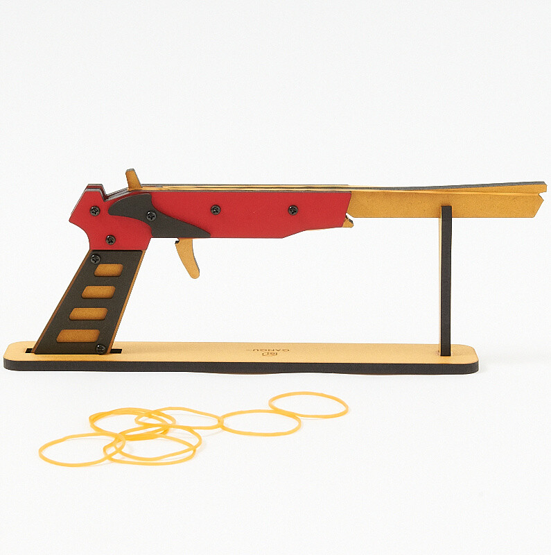 4-Band Automatic Rubber Band Gun (C-3) - Tokyo Otaku Mode (TOM)