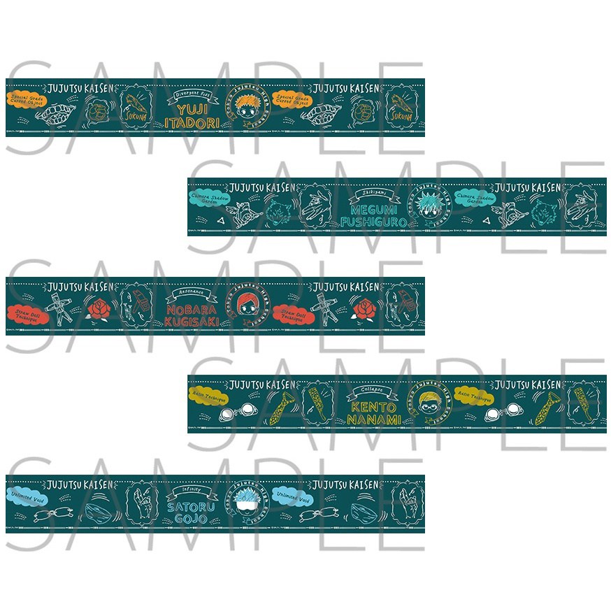 Jujutsu Kaisen Masking Tape - Tokyo Otaku Mode (TOM)