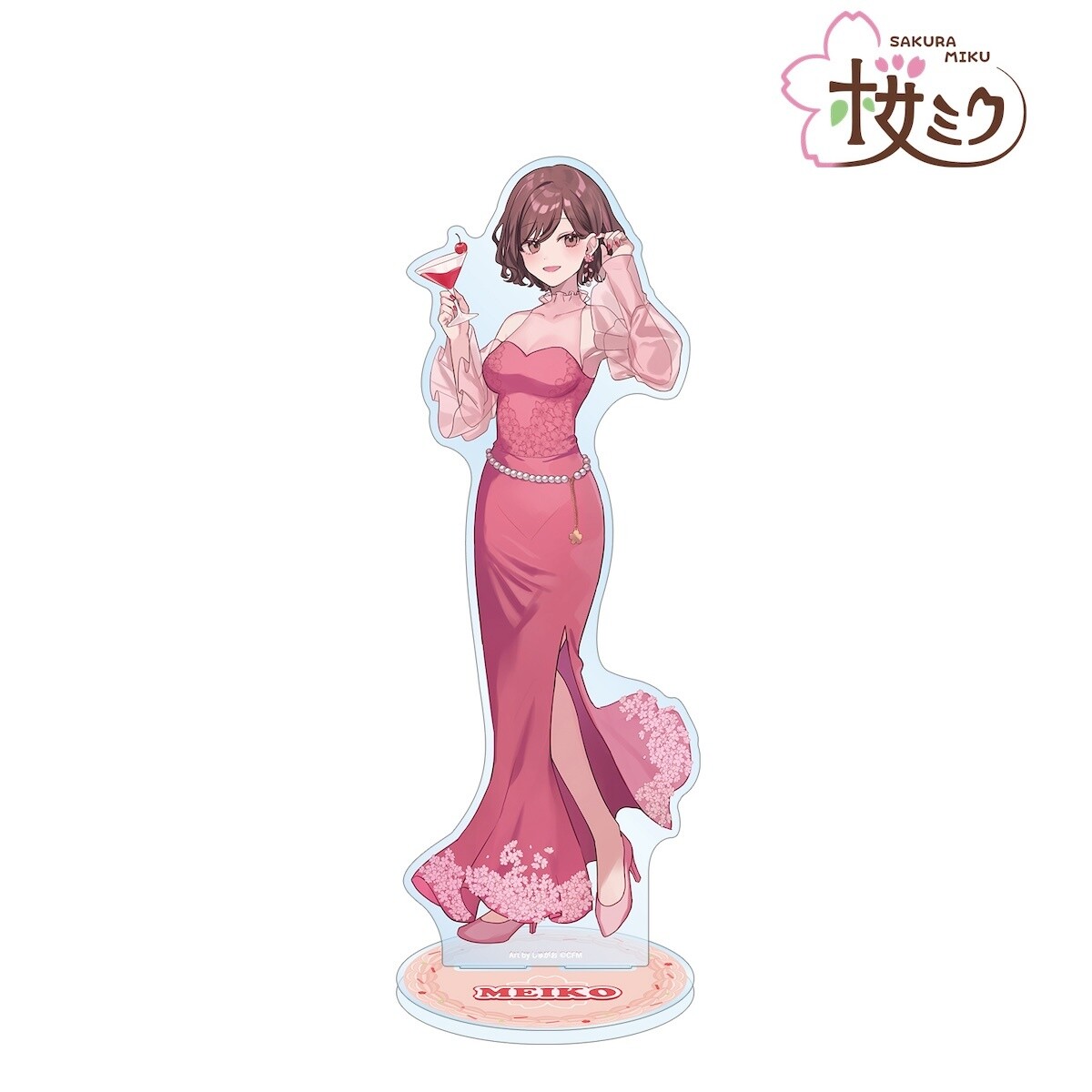 Sakura Miku Meiko: Sakura Party Ver. Art by Shugao Large Acrylic Stand ...