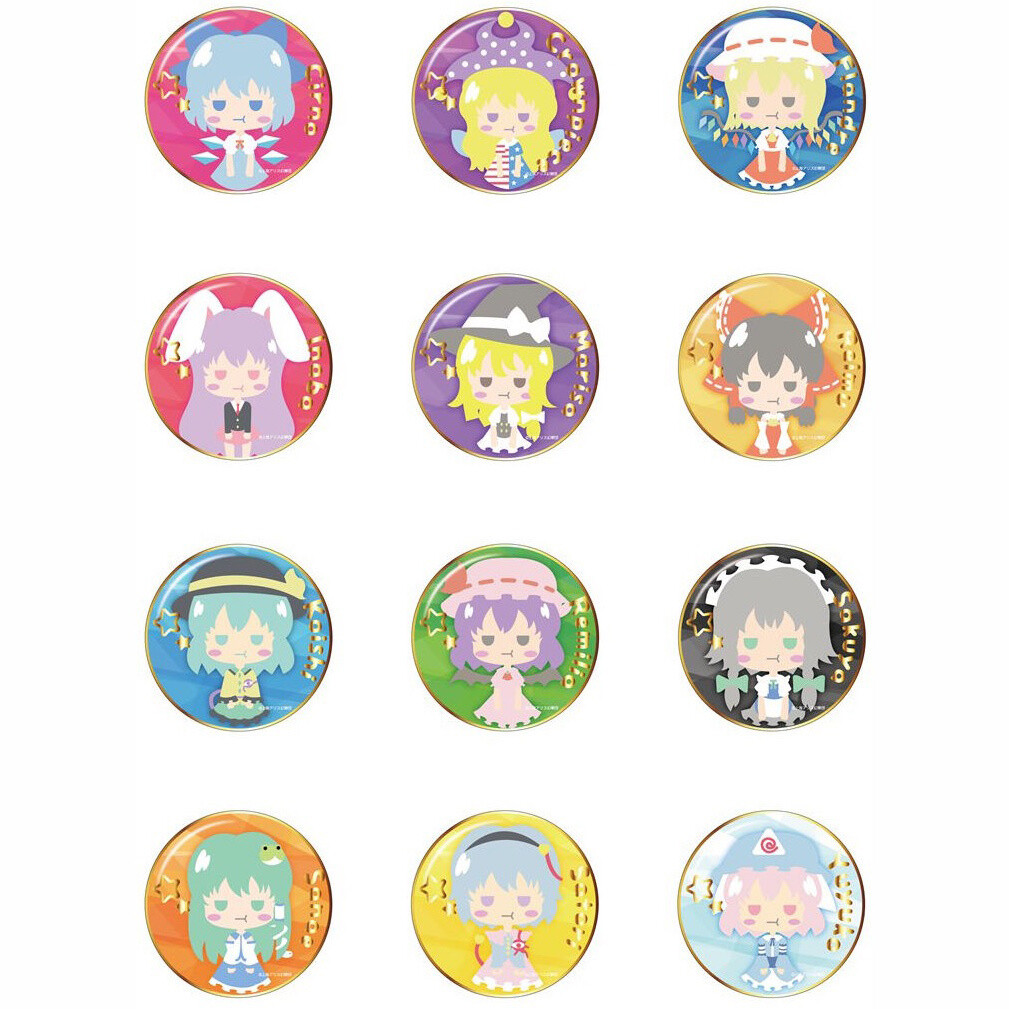 Touhou Character Badge Collection - Tokyo Otaku Mode (TOM)