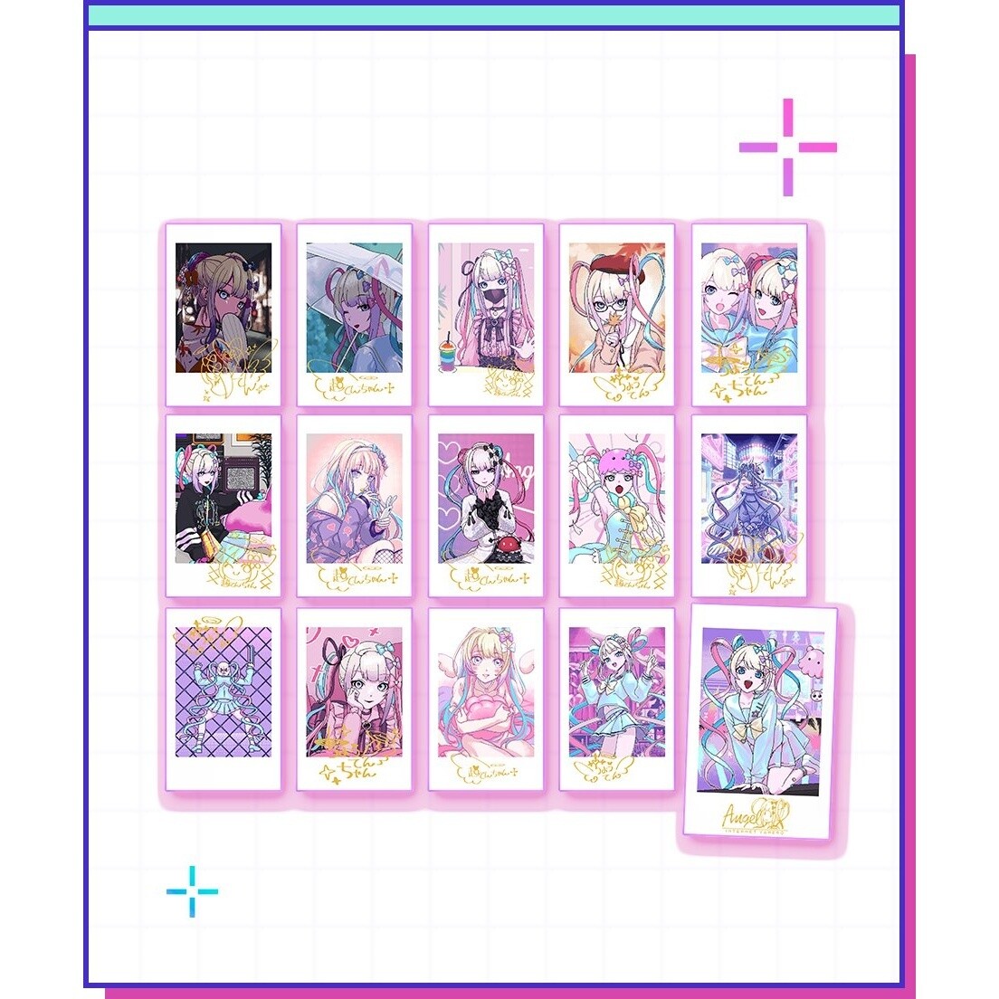 Needy Streamer Overload OMGkawaiiAngel Signed Instax Trading Card ...