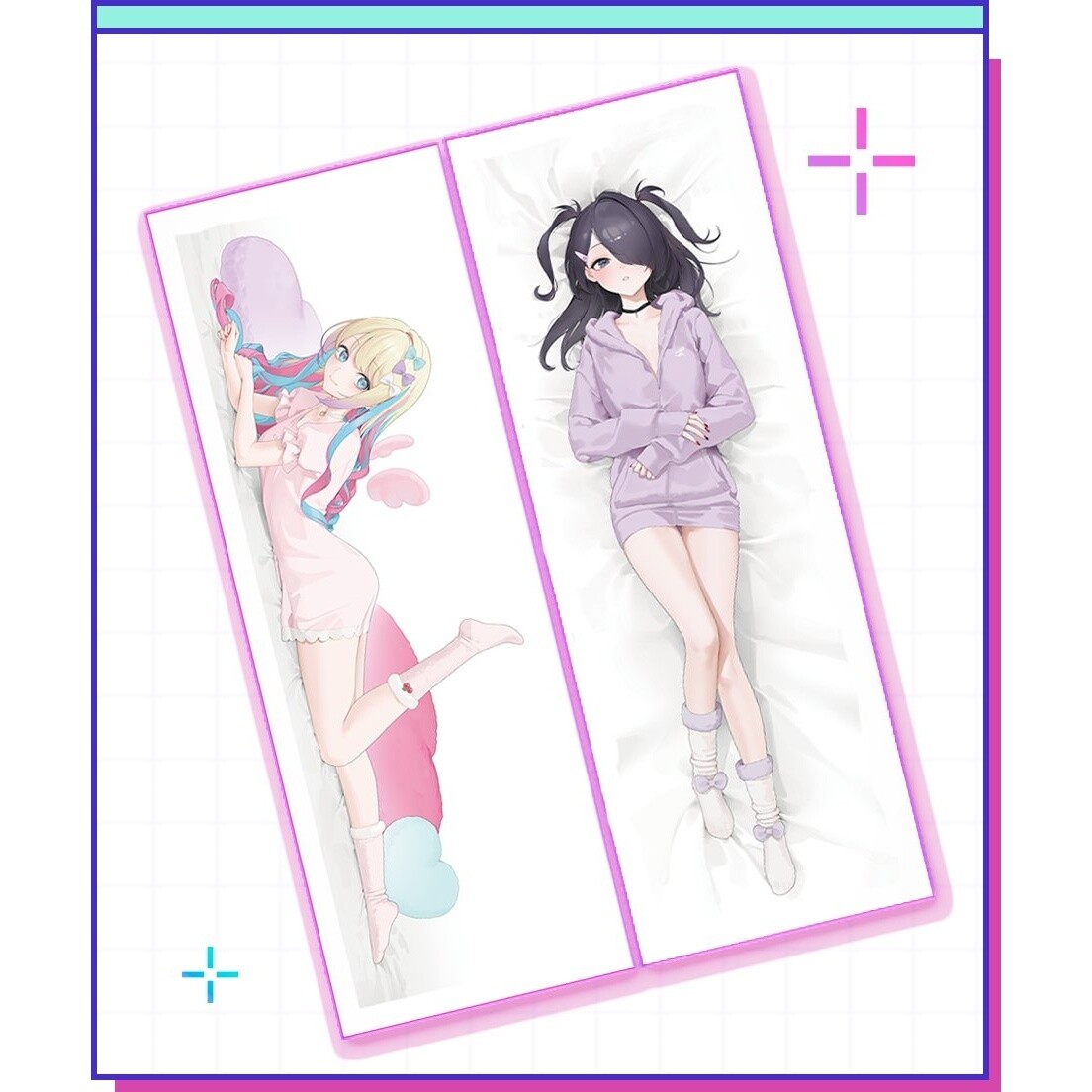 Needy Streamer Overload Dakimakura Pillow Cover Ver. 2 Art by Ohisashiburi - Tokyo Otaku Mode (TOM)