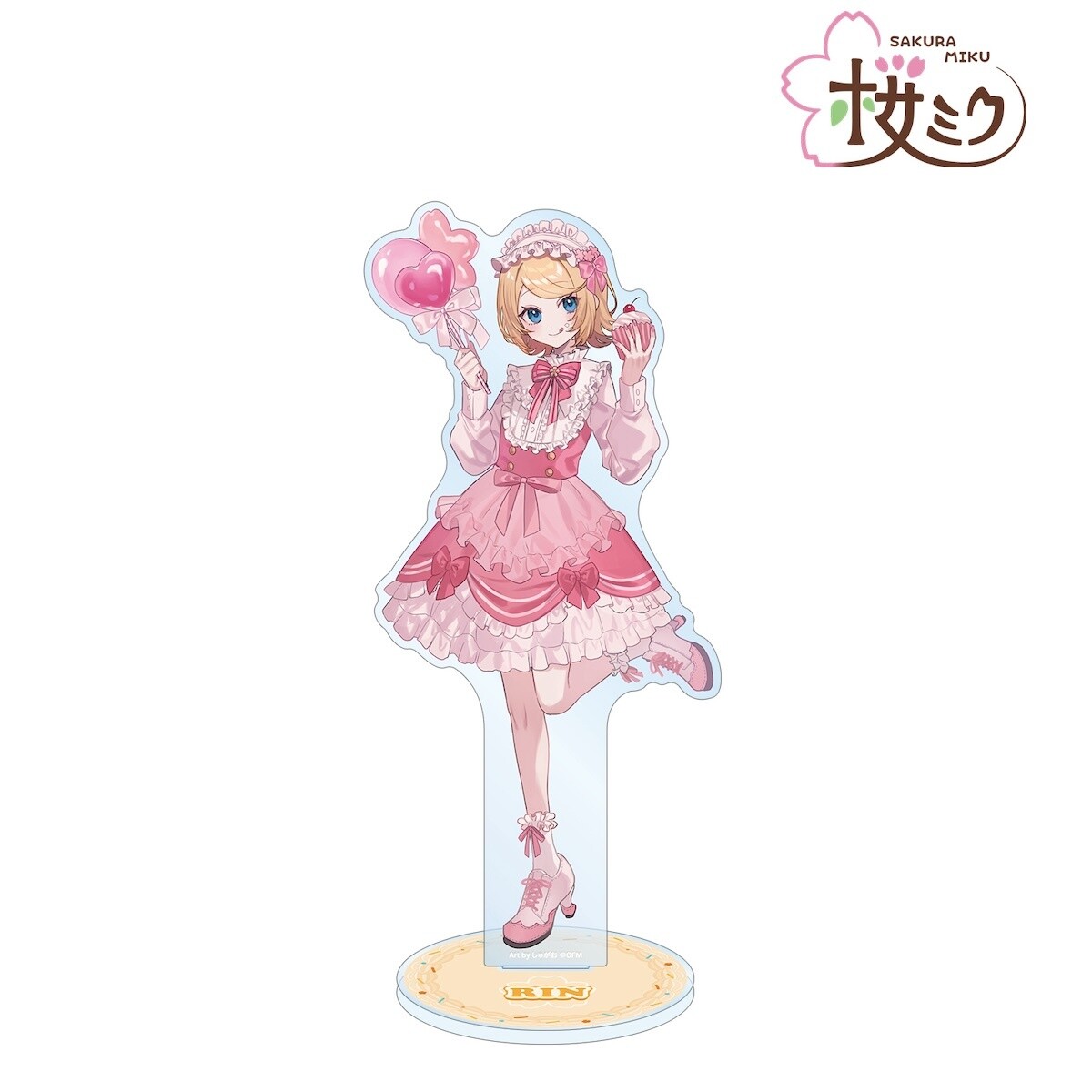 Sakura Miku Kagamine Rin: Sakura Party Ver. Art by Shugao Large Acrylic ...