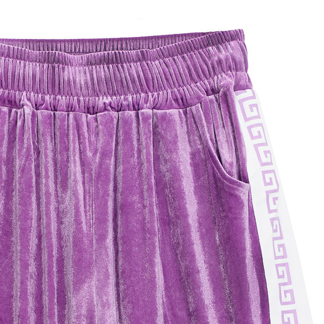 LISTEN FLAVOR Tiger China Velour Track Pants - Tokyo Otaku Mode (TOM)