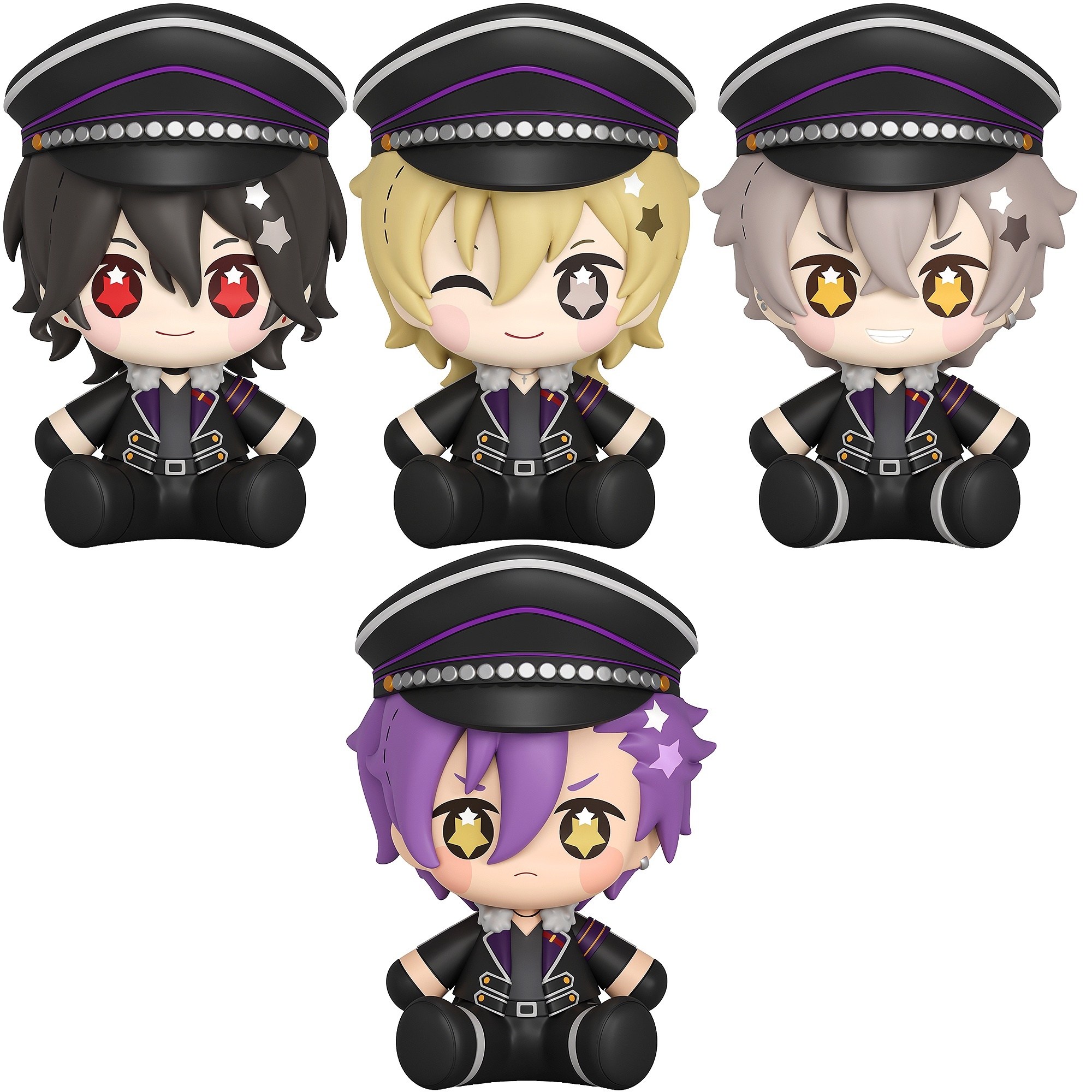 Huggy Good Smile Ensemble Stars! Rei Sakuma/Kaoru Hakaze/Koga Oogami ...