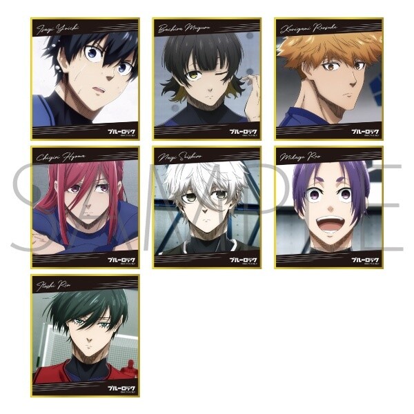 Blue Lock Mini Shikishi Collection Box Set - Tokyo Otaku Mode (TOM)