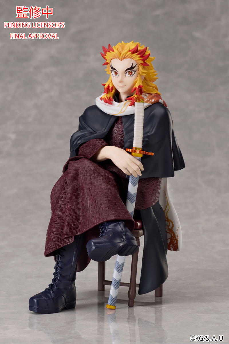 Demon Slayer: Kimetsu no Yaiba Kyojuro Rengoku Non-Scale Figure - Tokyo ...