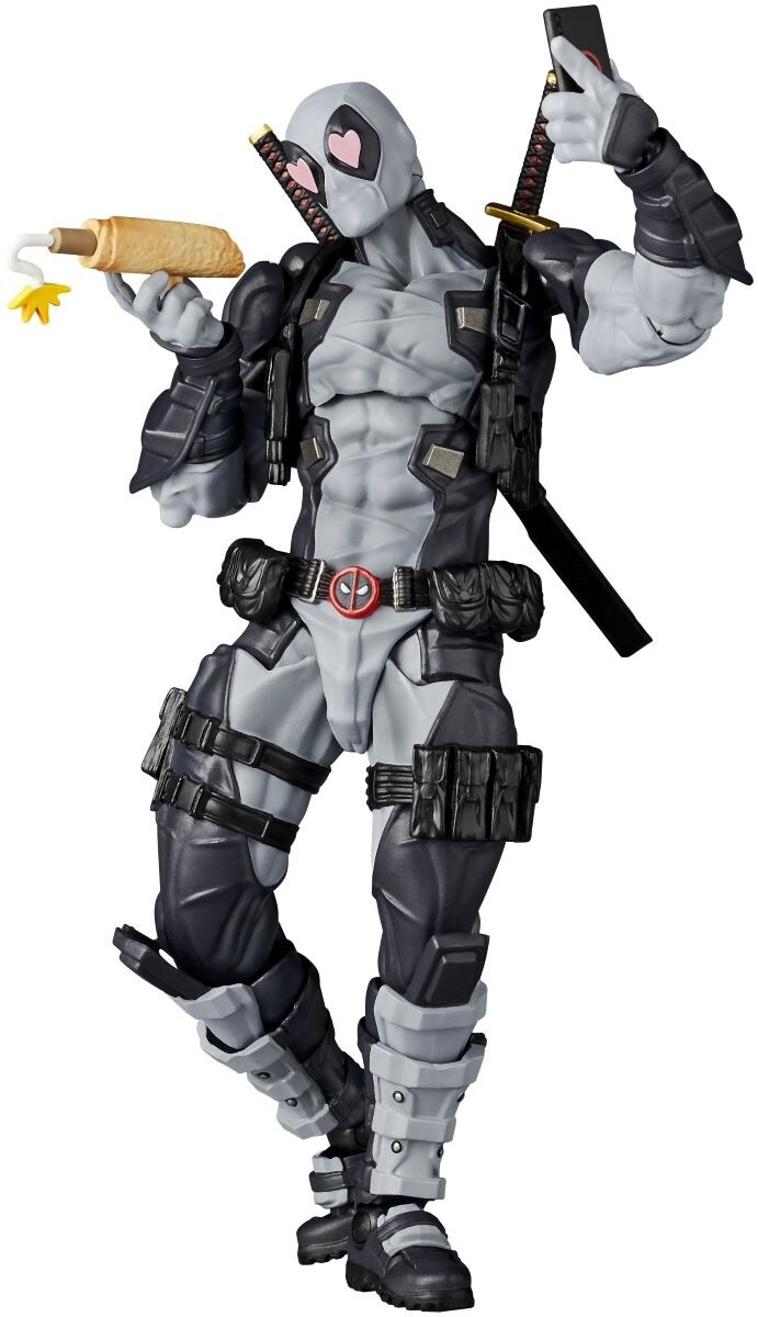 Revoltech Amazing Yamaguchi Deadpool Ver. 2.5 X-Force Color Edition ...