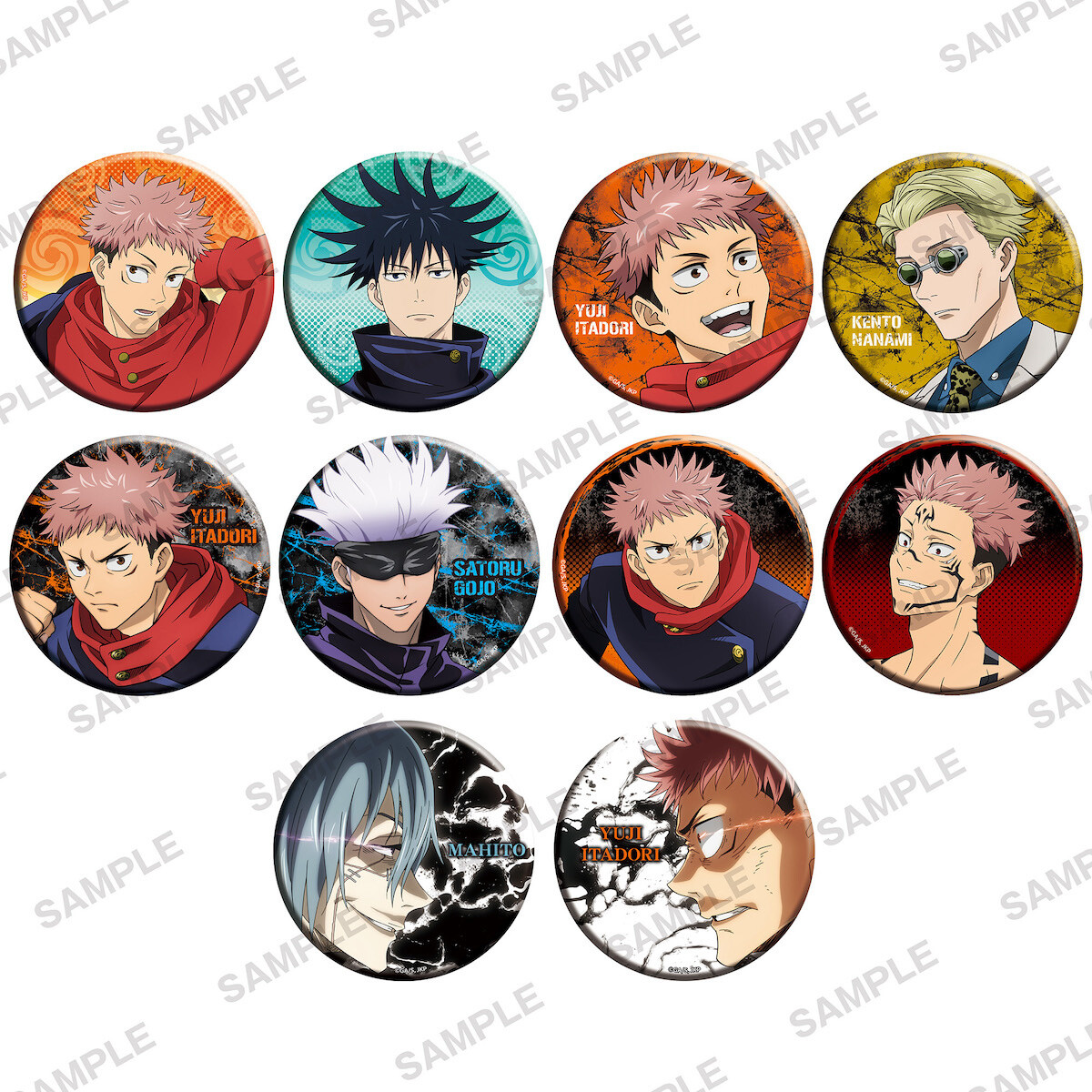 Jujutsu Kaisen Juju Pin Badge Plus 75 Box Set - Tokyo Otaku Mode (TOM)