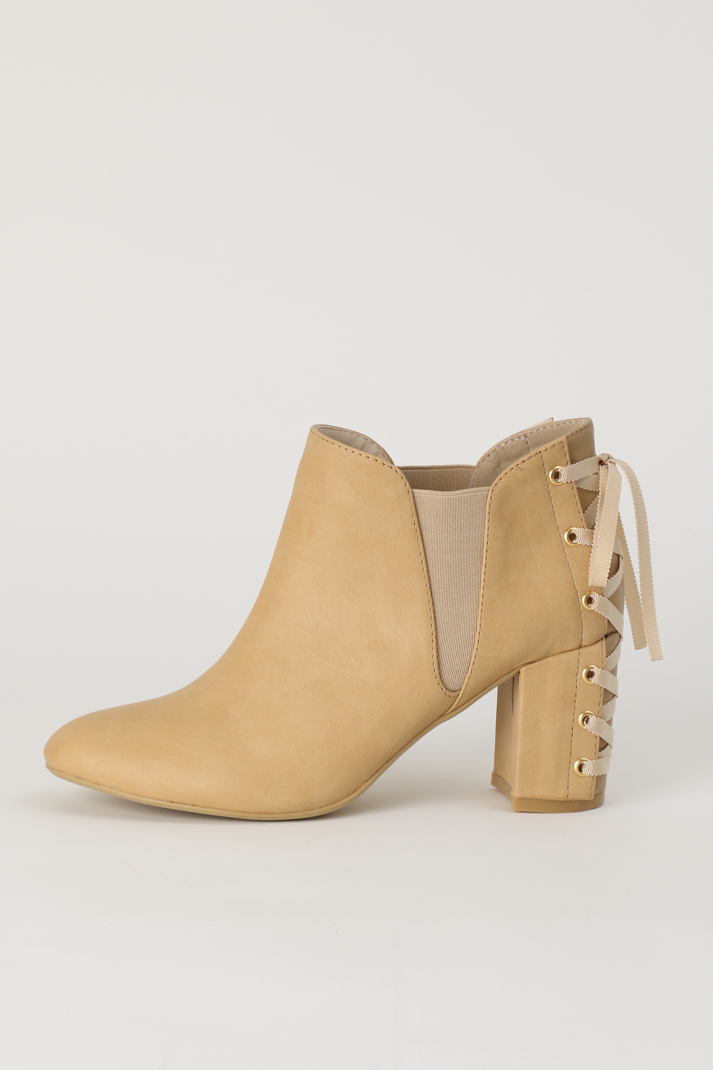 Honey Salon Lace-Up Booties (Camel) - Tokyo Otaku Mode (TOM)