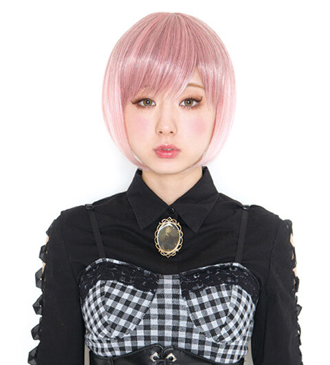 Lunatic Lemony Lollipop Street Pink Wig: LUNATIC LEMONY LOLLIPOP ...