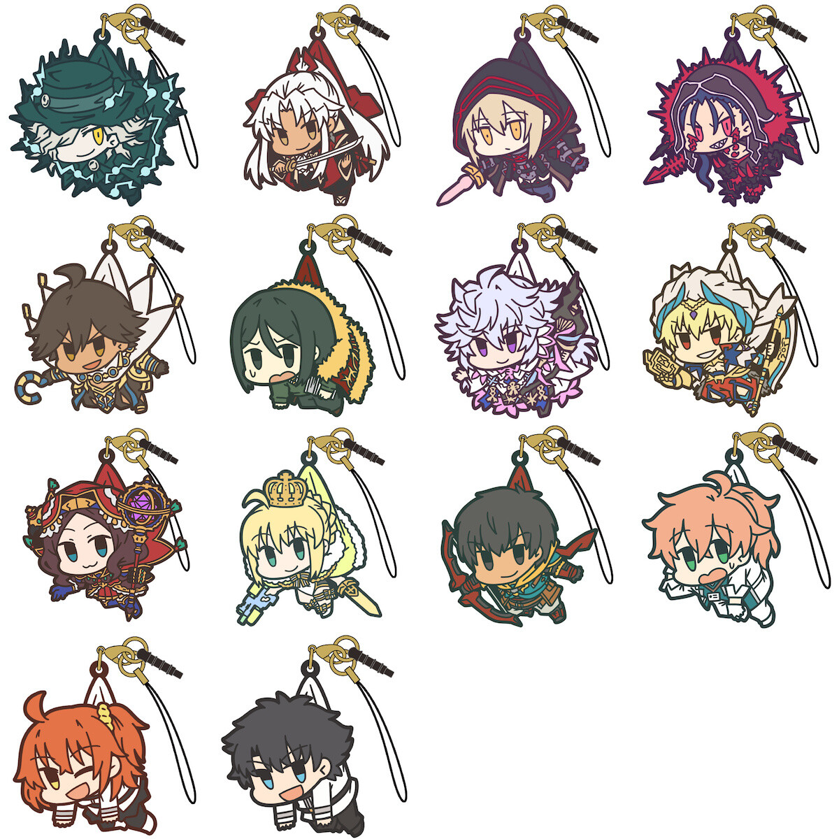 Fate/Grand Order Tsumamare Strap Collection Vol. 3 - Tokyo Otaku Mode (TOM)