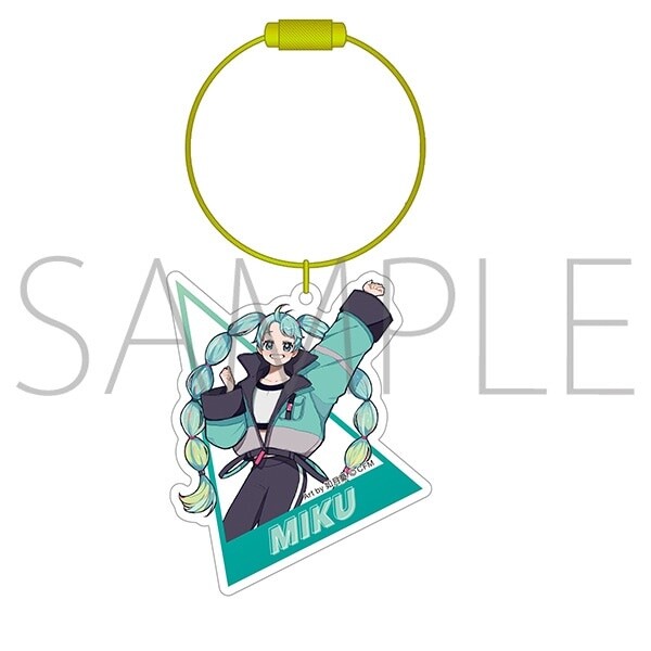 Hatsune Miku Series Yu Kisaragi Sporty Wire Acrylic Keychain - Tokyo ...