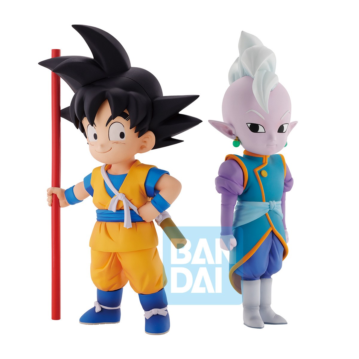 Ichibansho Figure Dragon Ball DAIMA Son Goku (Mini) & Kai (Mini ...