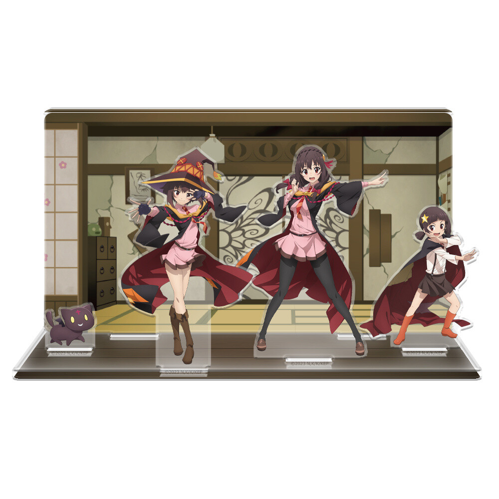 KonoSuba: An Explosion on This Wonderful World! Acrylic Diorama A ...