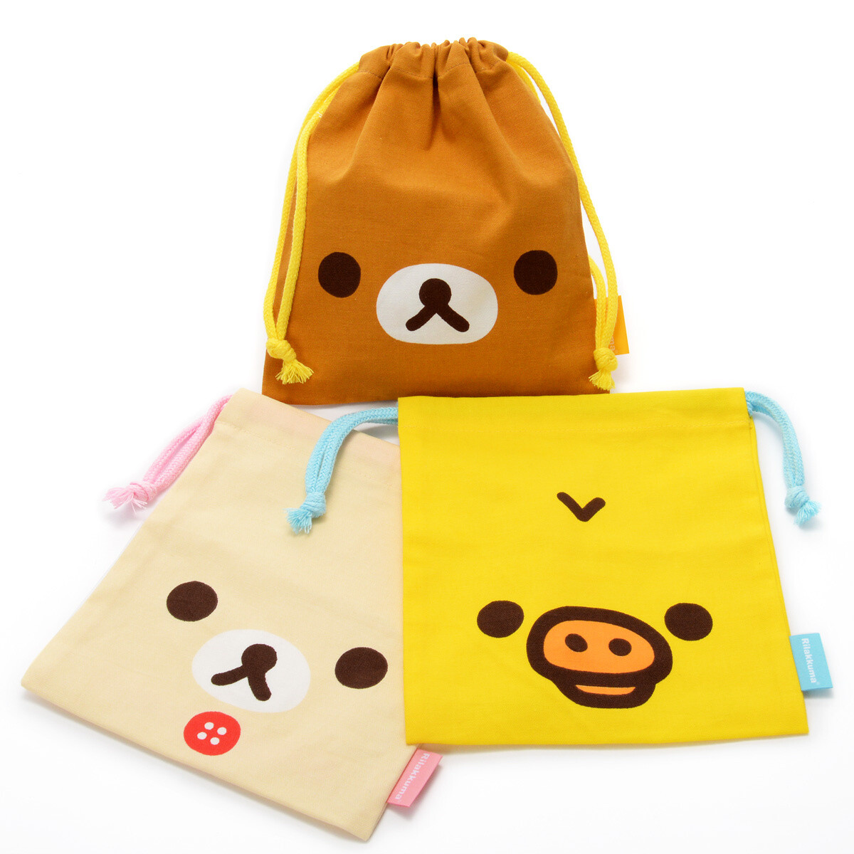 Rilakkuma Drawstring Bags - Tokyo Otaku Mode (TOM)