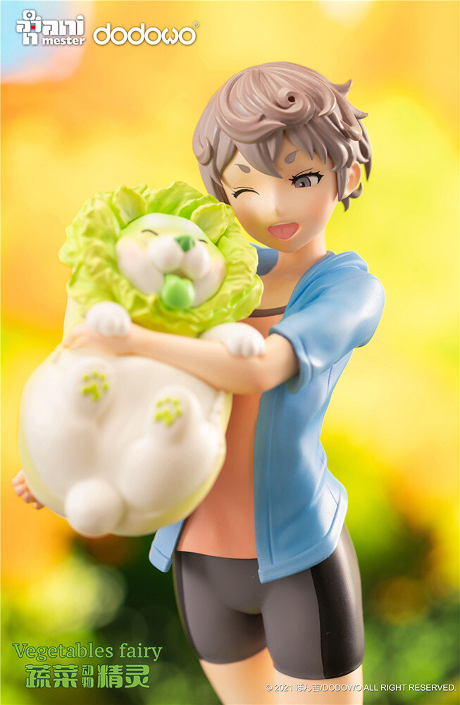 Vegetable Fairy Series Sai and Cabbage Dog 1/7 Scale Figure: AniMester ...