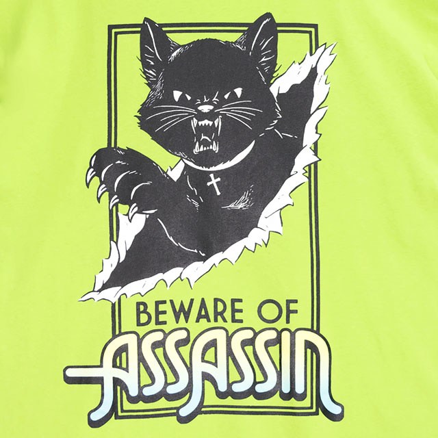 LISTEN FLAVOR 2021 Anniversary Collection Assassin Cat Big T-Shirt ...