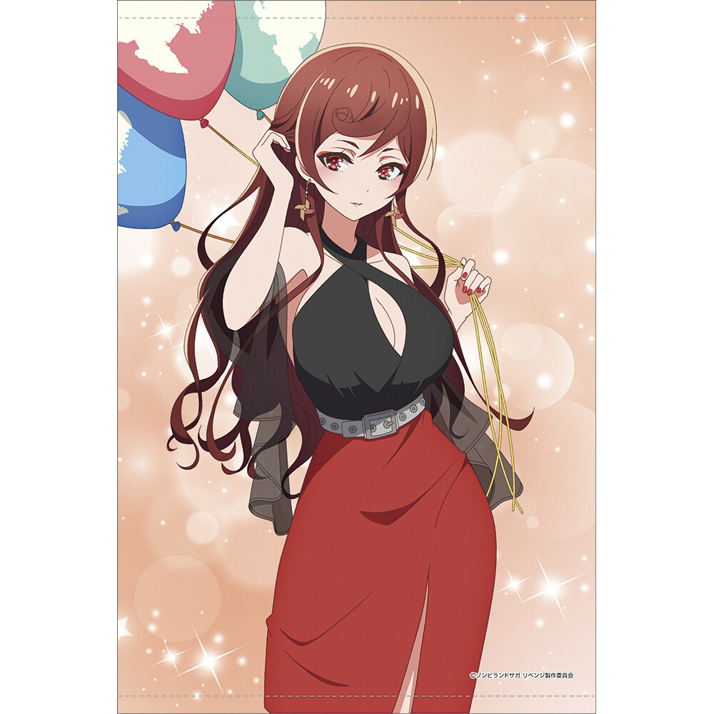 Zombie Land Saga Revenge B2 Tapestry Yugiri Dress Ver Medicos Entertainment Tokyo Otaku