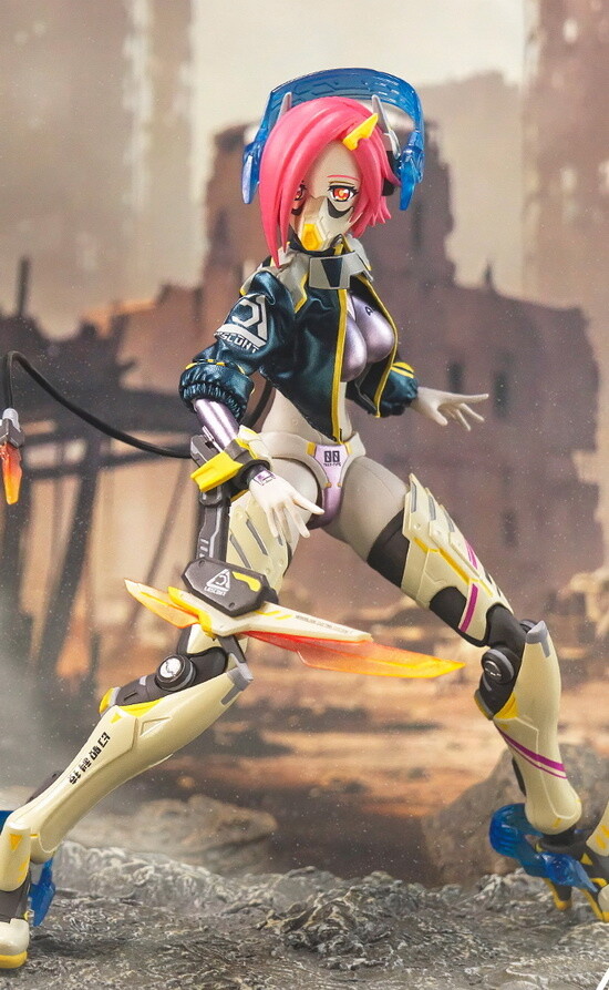 Armored Battle Angels Series ABA-001 Blade Violet 1/12 Action Figure ...