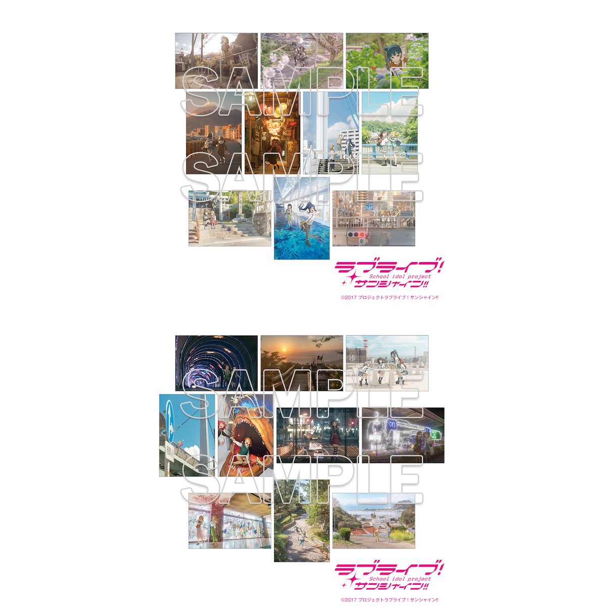 Love Live! Sunshine!! Find Our Numazu 10 Postcard Set: KADOKAWA - Tokyo ...