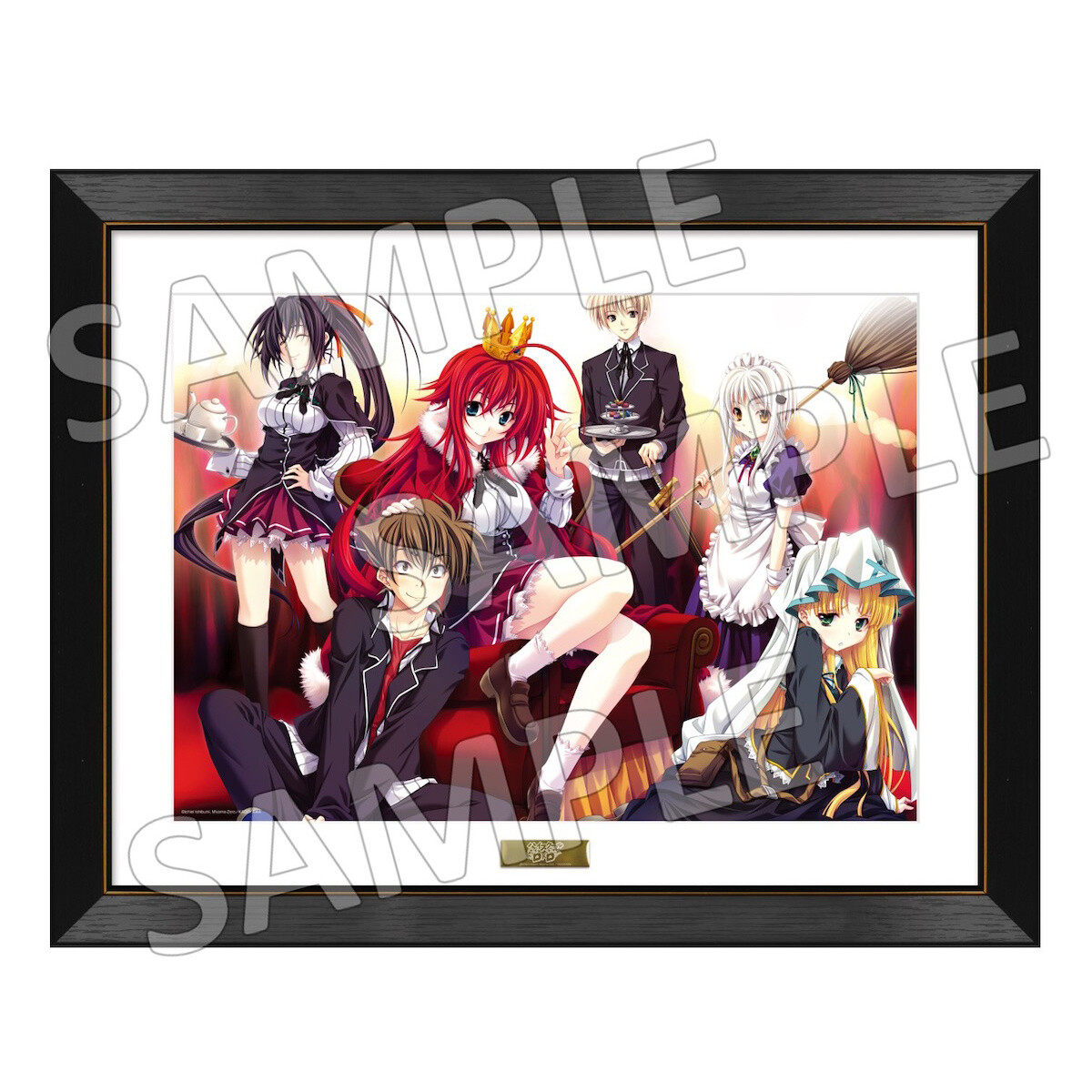 High School DxD Original Reproduction Art Print Group - Tokyo Otaku ...