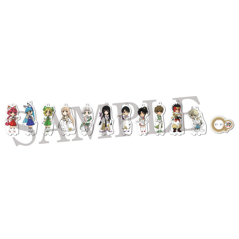 CLAMP 30th Anniversary Trading Acrylic Stand Keychain 30th Anniversary ...