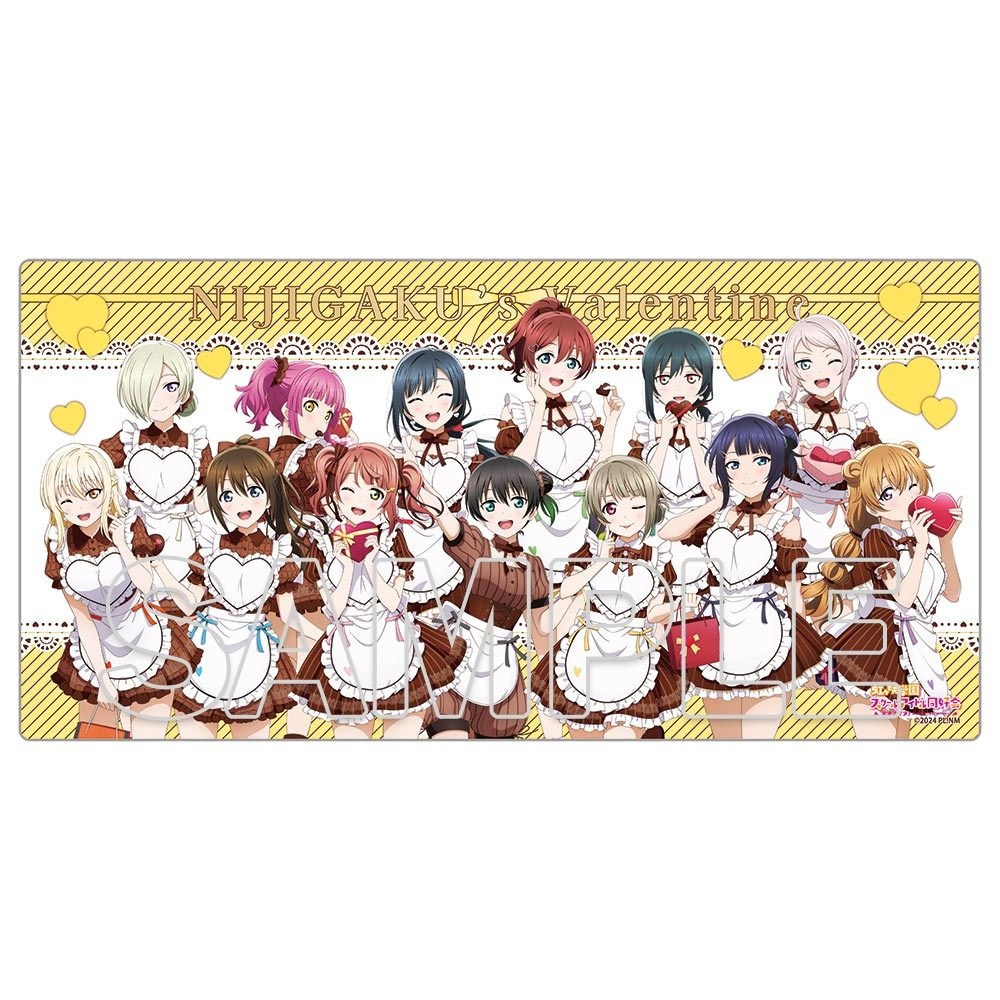Love Live! Nijigasaki High School Idol Club Desk Mat Ver. Valentine ...