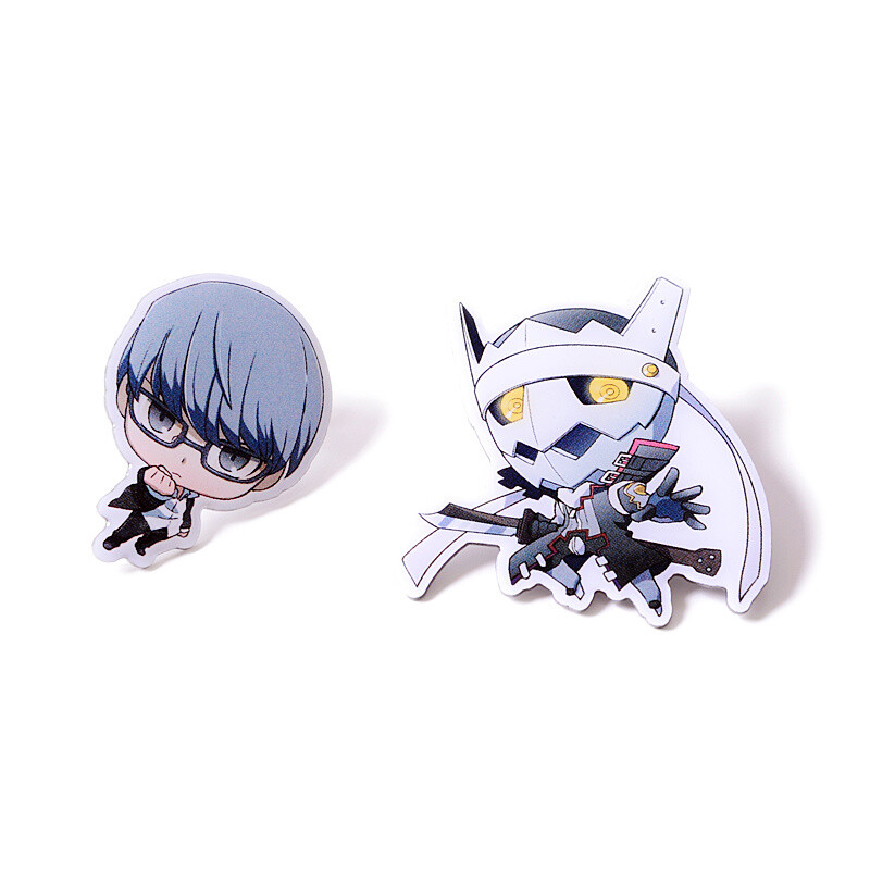 Persona 4 SD Yu & Fool Arcana Pin Set - Tokyo Otaku Mode (TOM)