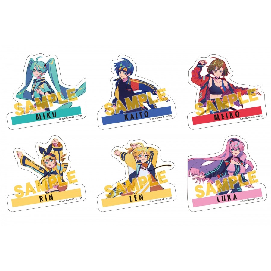 Vocaloid Sticker Set: Akiakane Ver. - Tokyo Otaku Mode (TOM)