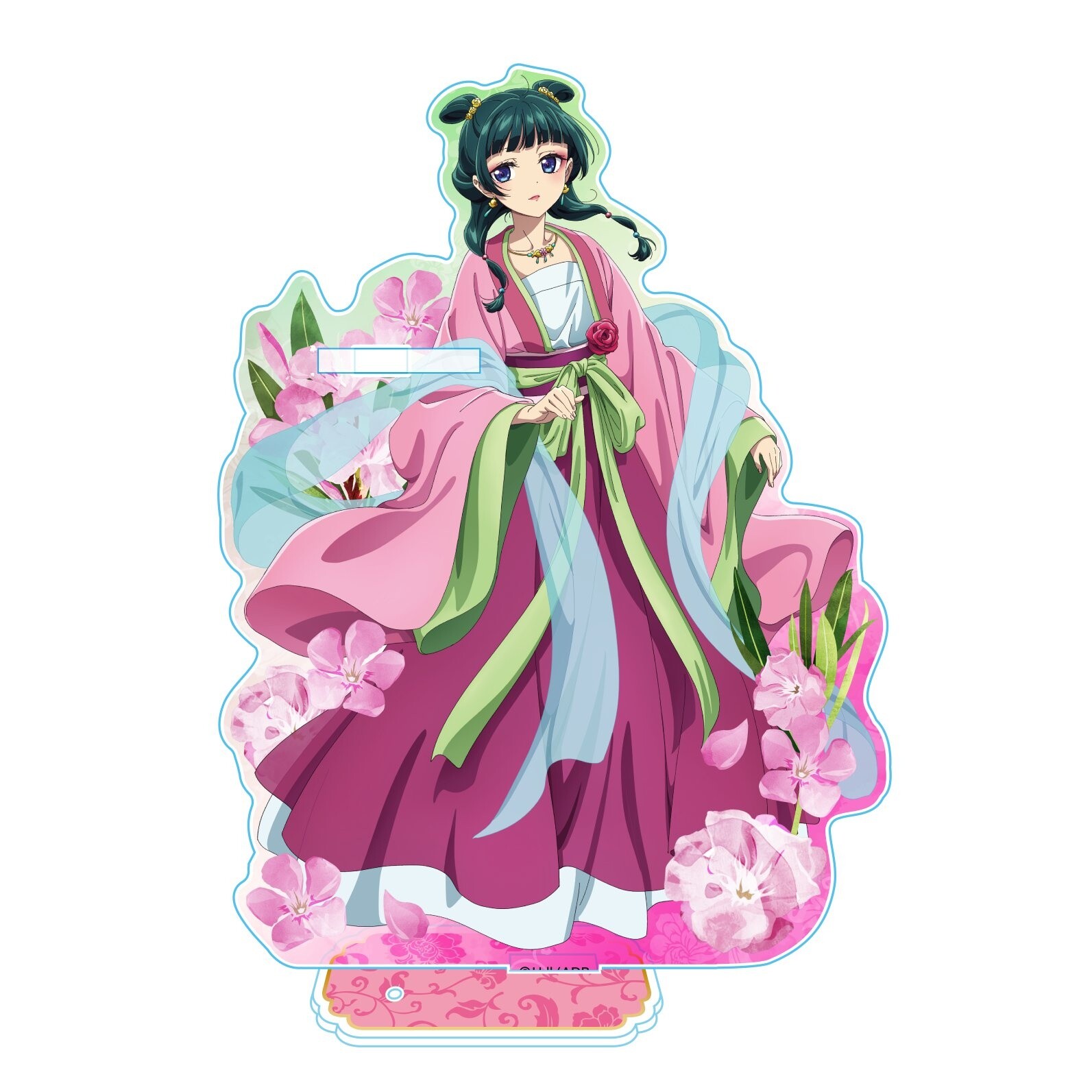 The Apothecary Diaries Flower Motif Acrylic Pen Stand Maomao: Rosebay - Tokyo Otaku Mode (TOM)