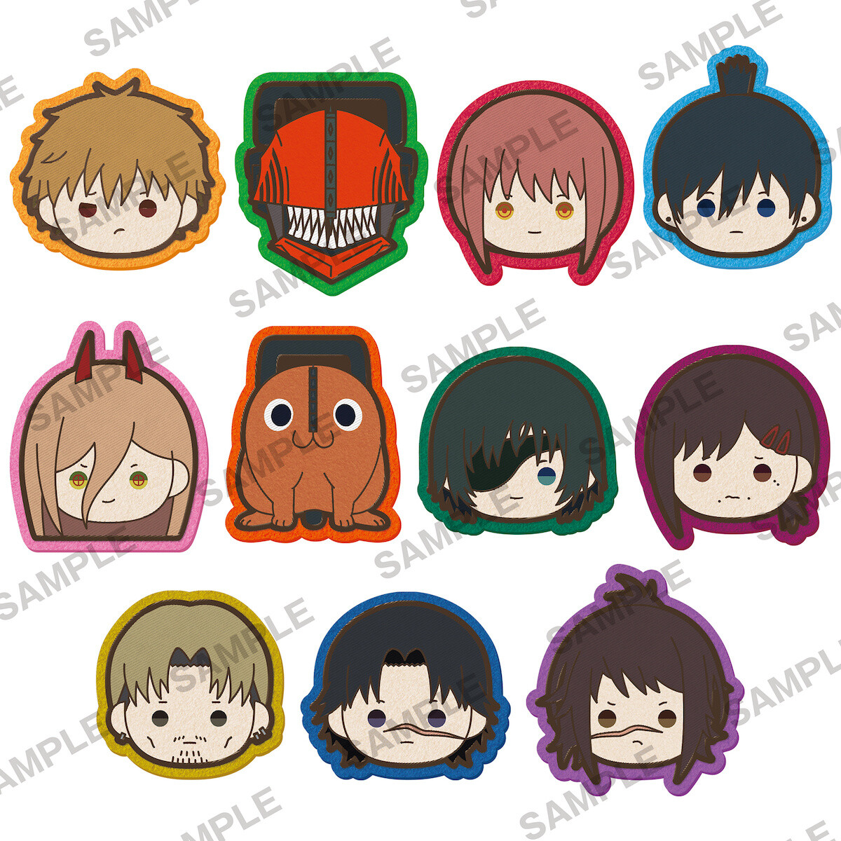 Chainsaw Man Embroidery Mascot Collection Complete Box Set: KADOKAWA ...