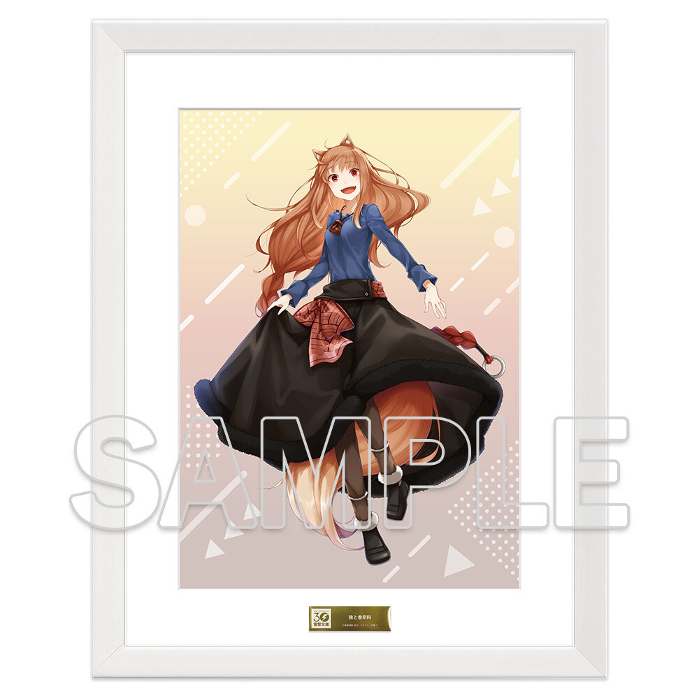 Dengeki Bunko 30th Anniversary Spice and Wolf Chara-fine Graphic Holo ...