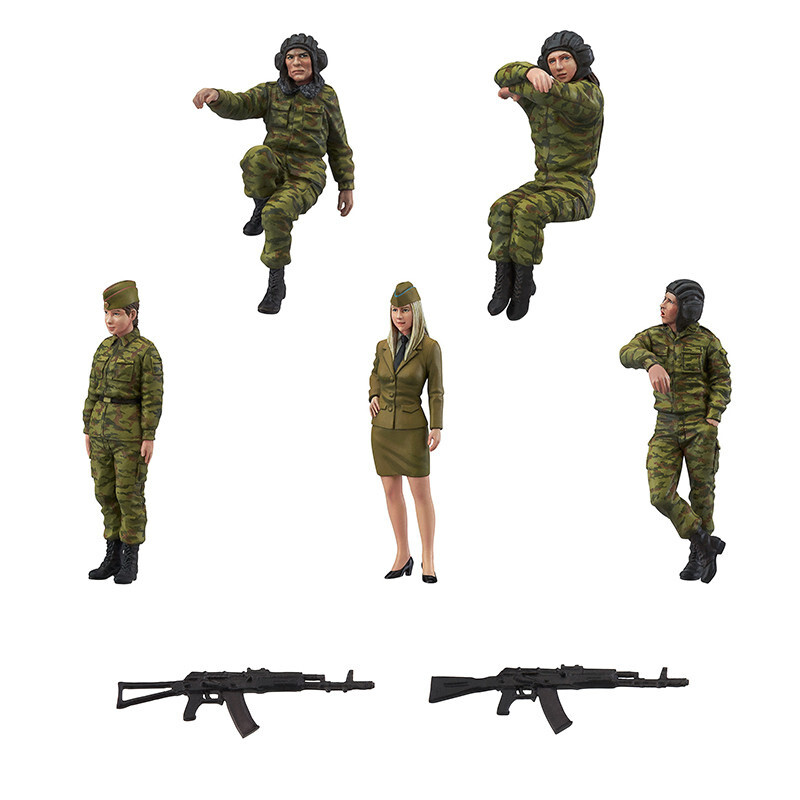 PLAMAX 35-01: Modern Russia Tank Crew Set (Re-run) - Tokyo Otaku Mode (TOM)