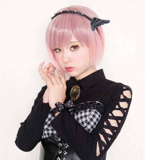 Lunatic Lemony Lollipop Street Pink Wig: LUNATIC LEMONY LOLLIPOP ...
