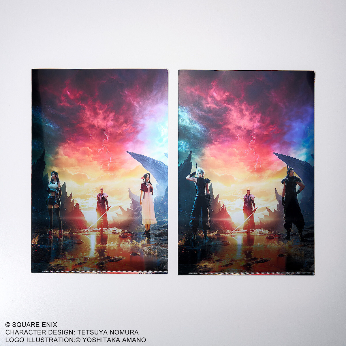 Final Fantasy VII Rebirth Metallic File Set: SQUARE ENIX - Tokyo Otaku ...
