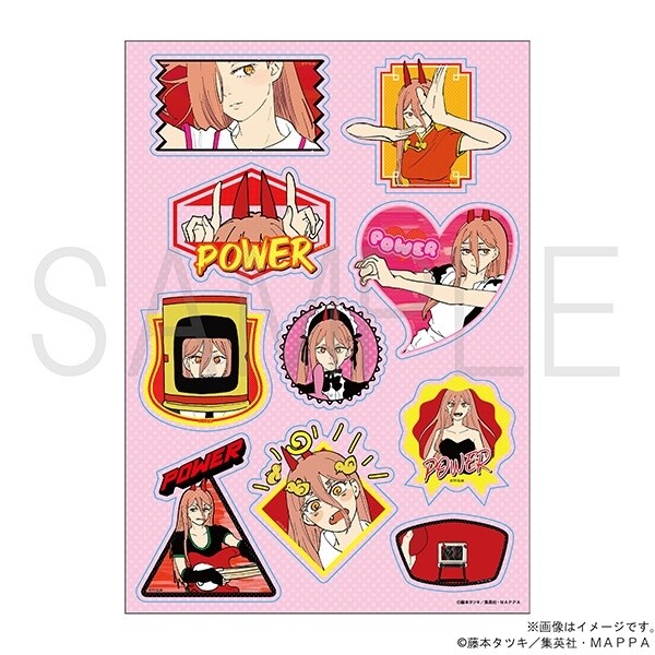 Chainsaw Man Sticker Sheet #04 B - Tokyo Otaku Mode (TOM)