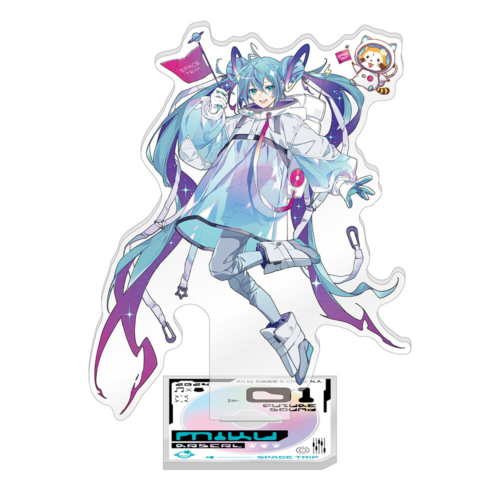 Hatsune Miku x Rascal the Raccoon 2024 Acrylic Stand Hatsune Miku ...
