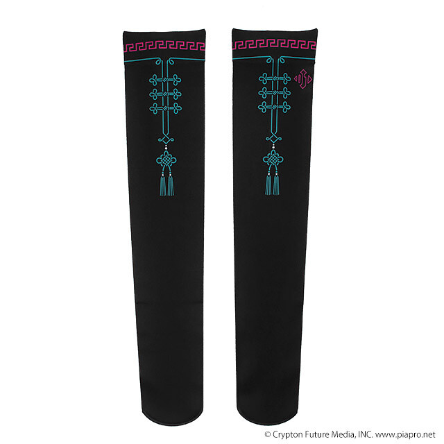 LISTEN FLAVOR Hatsune Miku China Knee-High Socks Black - Tokyo Otaku ...