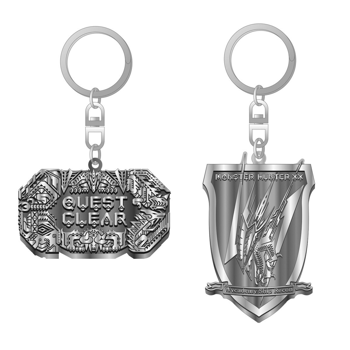 Monster Hunter XX Metal Keychains - Tokyo Otaku Mode (TOM)