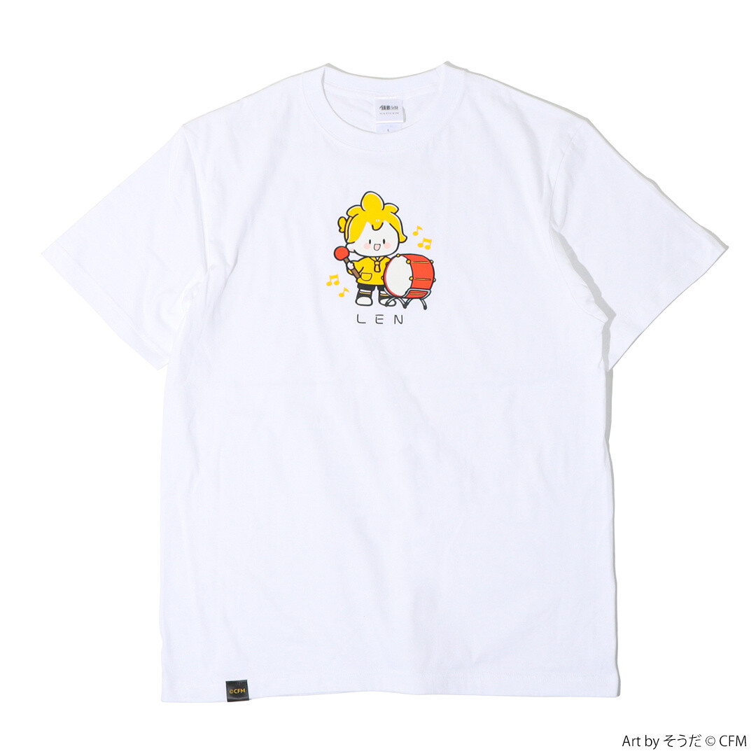 Hatsune Miku Piapro Kids! Kagamine Len White T-Shirt - Tokyo Otaku Mode ...