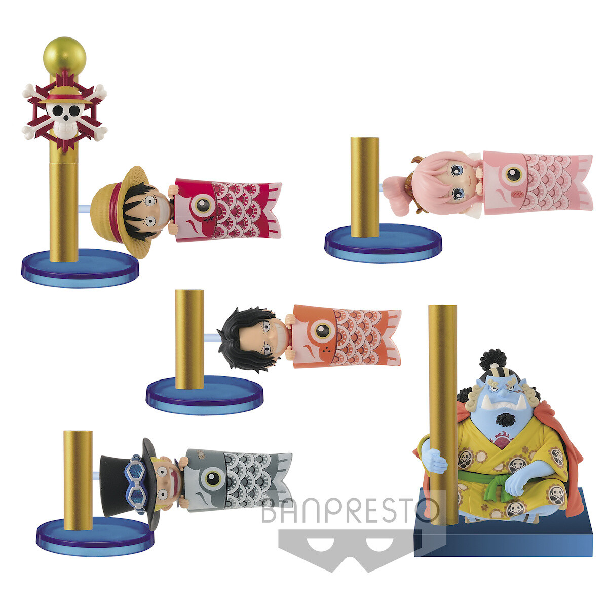 One Piece World Collectable Figure: Carp Streamer: Banpresto - Tokyo ...