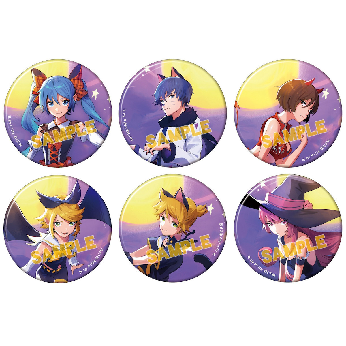 Vocaloid Character Pin Badge Collection: PiNe Ver. - Tokyo Otaku Mode (TOM)
