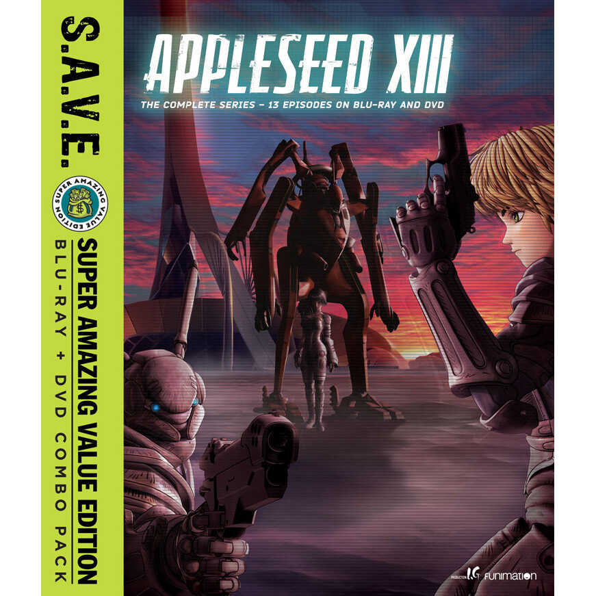 Appleseed XIII: The Complete Series S.A.V.E. Blu-ray/DVD Combo Pack ...